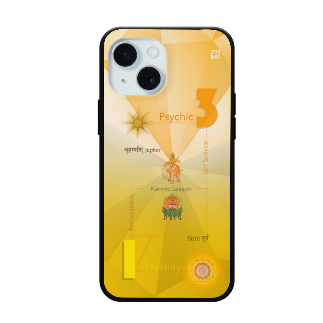 Psychic Number 3 Destiny Number 1 – Mobile Cover – Sagar World